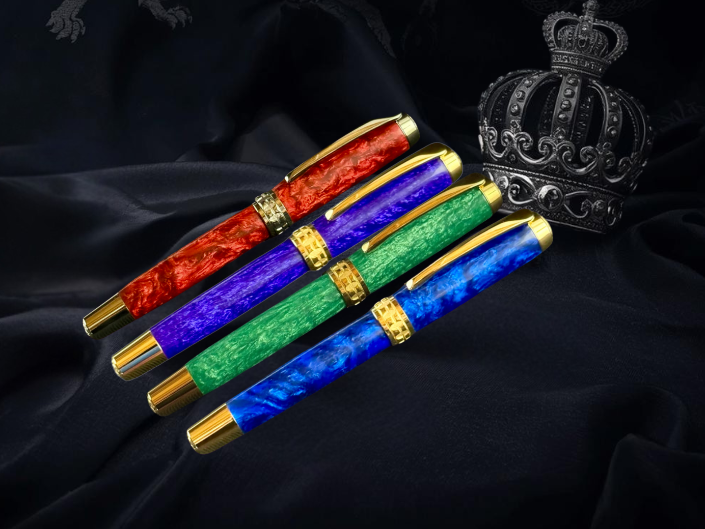 Crown Jewel Pens | Gemstone-Inspired Luxury by Highlander